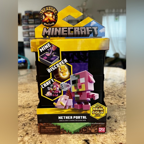 treasure x | Toys | Minecraft Nether Portal Surprisemystery | Poshmark